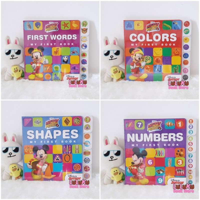 Jual Buku Edukasi Anak - Disney Mickey My First Book Ada 4 Judul ...