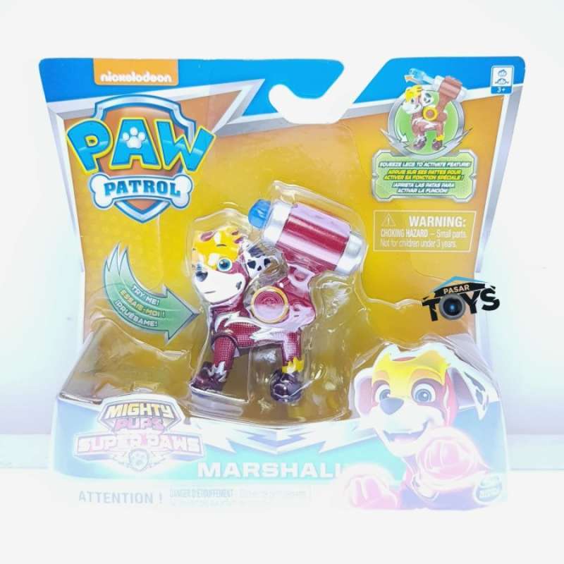 Promo Paw Patrol Mighty Pups Super Paws Marshall Nickelodeon - Foryou ...