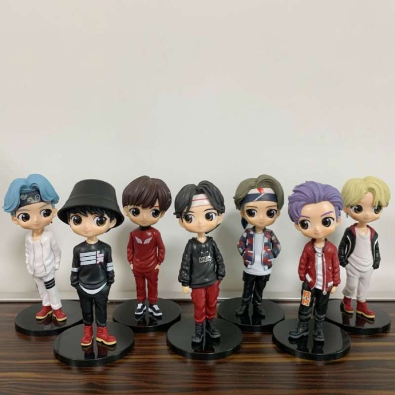 Promo FIGURE BTS QPOSKET BTS TINYTAN TINY TAN BT21 ARMY LOOSE PACK ...