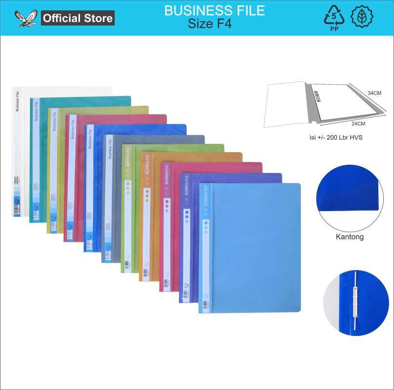 Promo Eagle Files Business File Bisnis File Kantong Map Tempat Dokumen ...