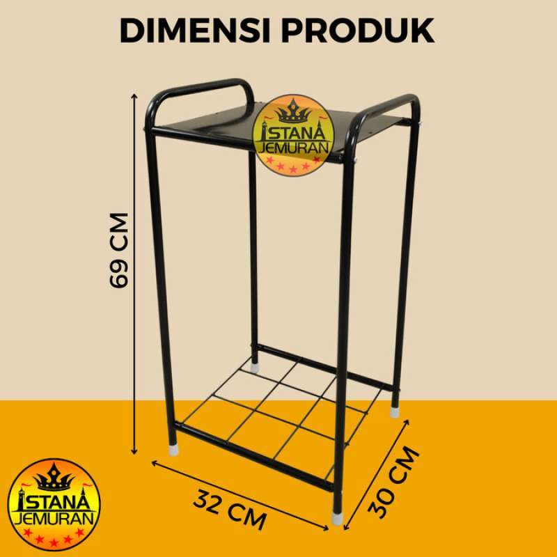 Promo Rak Galon Dispenser Besi 2 Tingkat Susun Warna Putih Diskon 23% ...