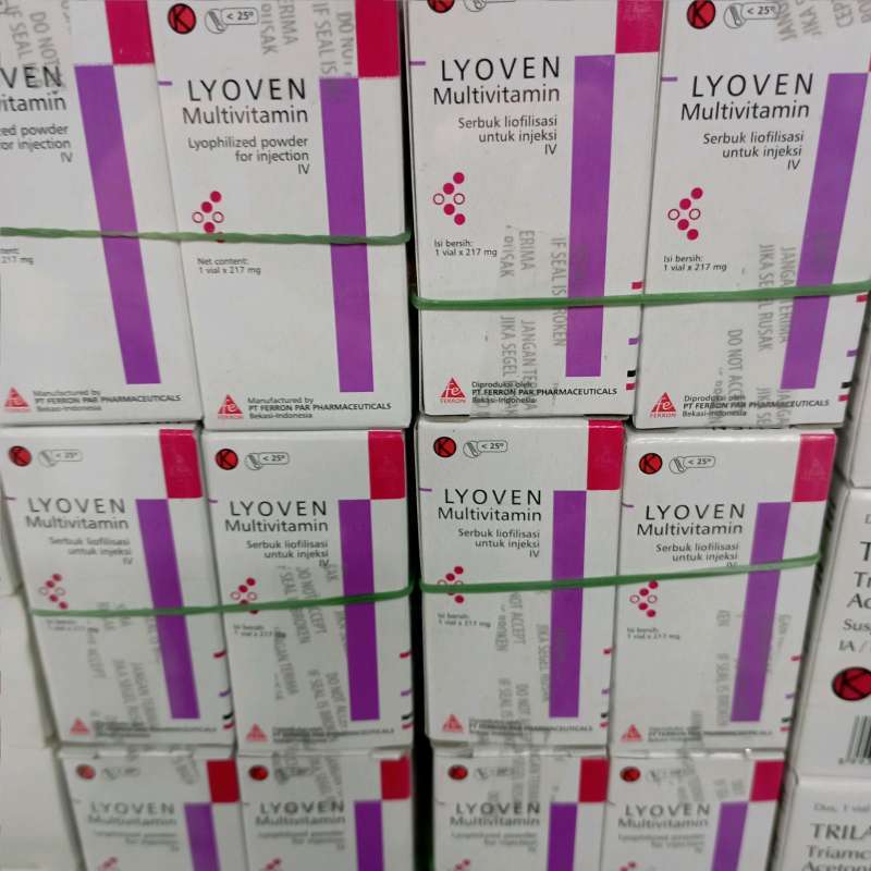 Lyoven Multivitamin Injeksi Lengkap Harga Terbaru Mei 2024 | Blibli