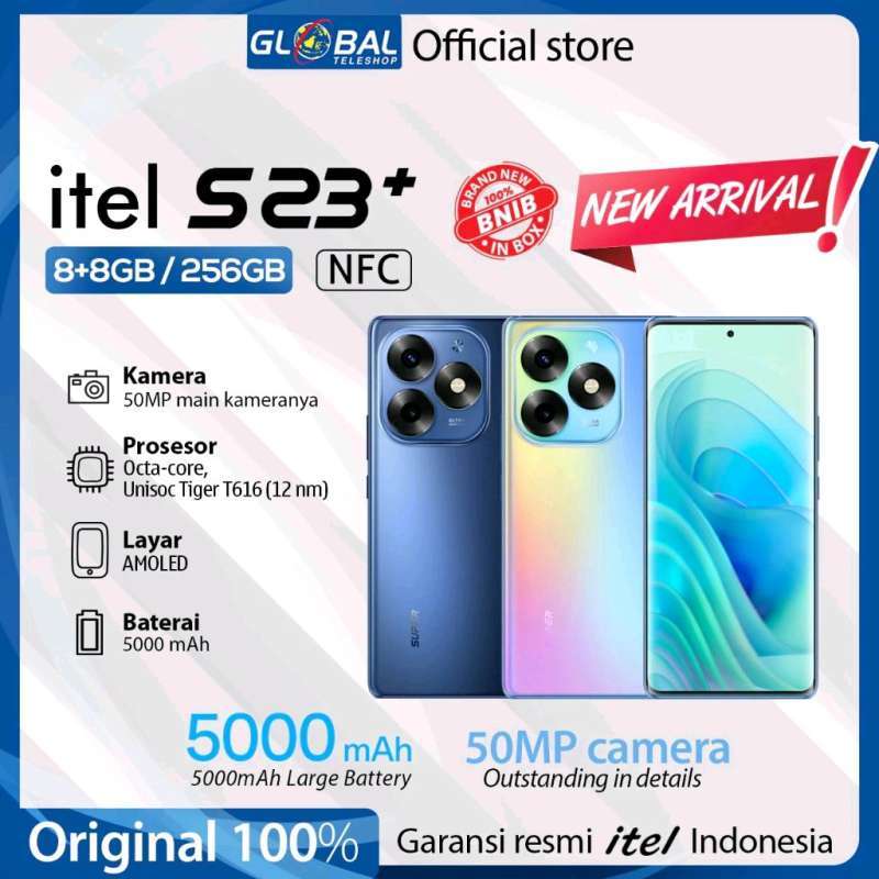 Jual Itel S 13 Spesifikasi Original, Murah & Diskon Harga April 2024 ...
