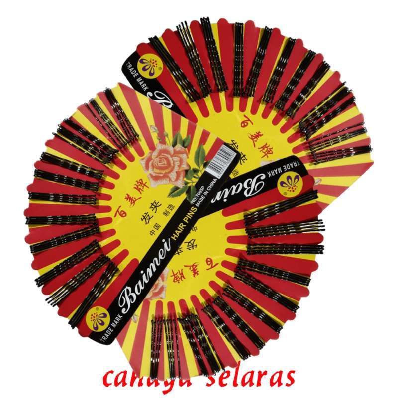 Promo Jepit Lidi 1 Lembar Isi 48 Pcs Diskon 30% Di Seller Cahaya ...