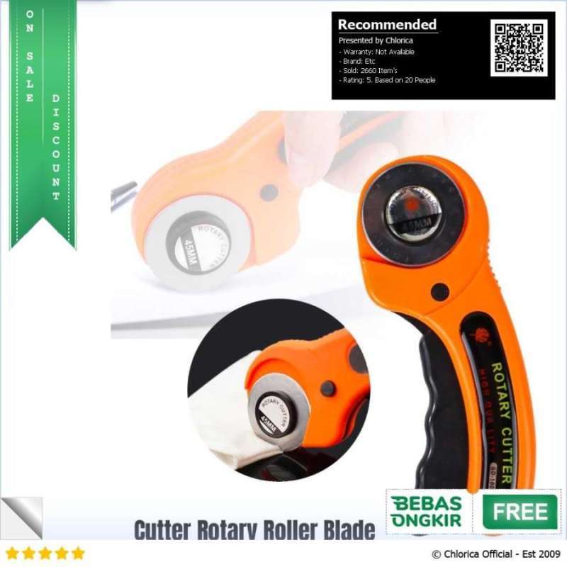 Jual Cutter Rotatry Roller Original Harga Termurah Januari 2024 | Blibli
