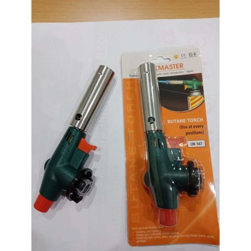 Promo Gas Torch Portable Kepala Korek Instant Las Tembak Butane Flame ...