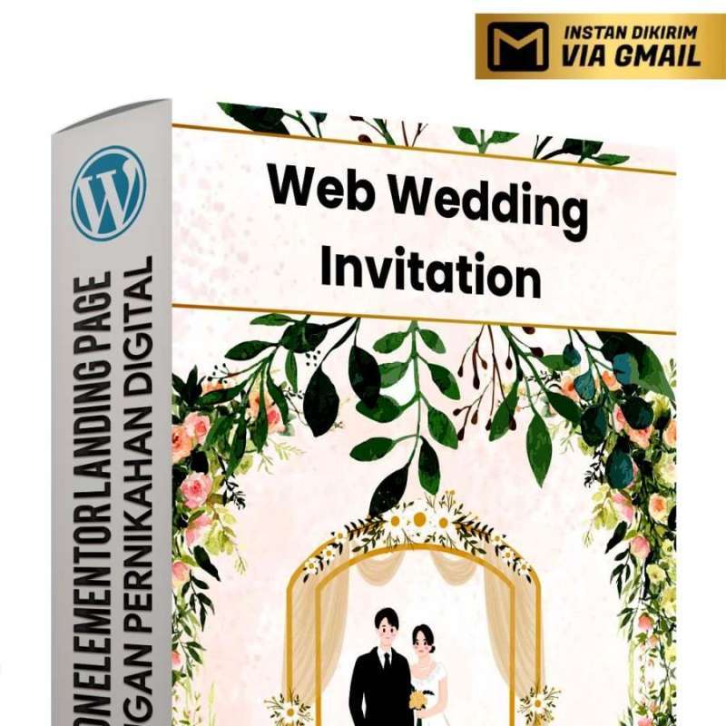 Promo 125 Template Website Undangan Pernikahan Digital Wordpress ...