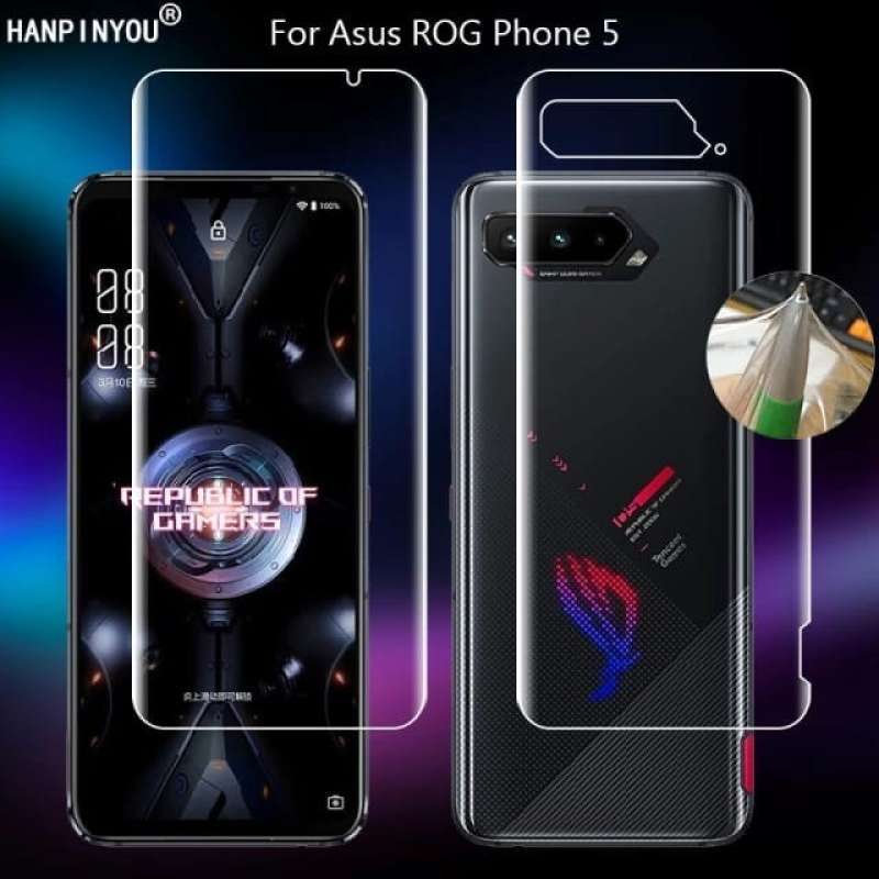 Promo HYDROGEL FULL BODY FRONT & BACK untuk ASUS ROG PHONE 5S PRO ...