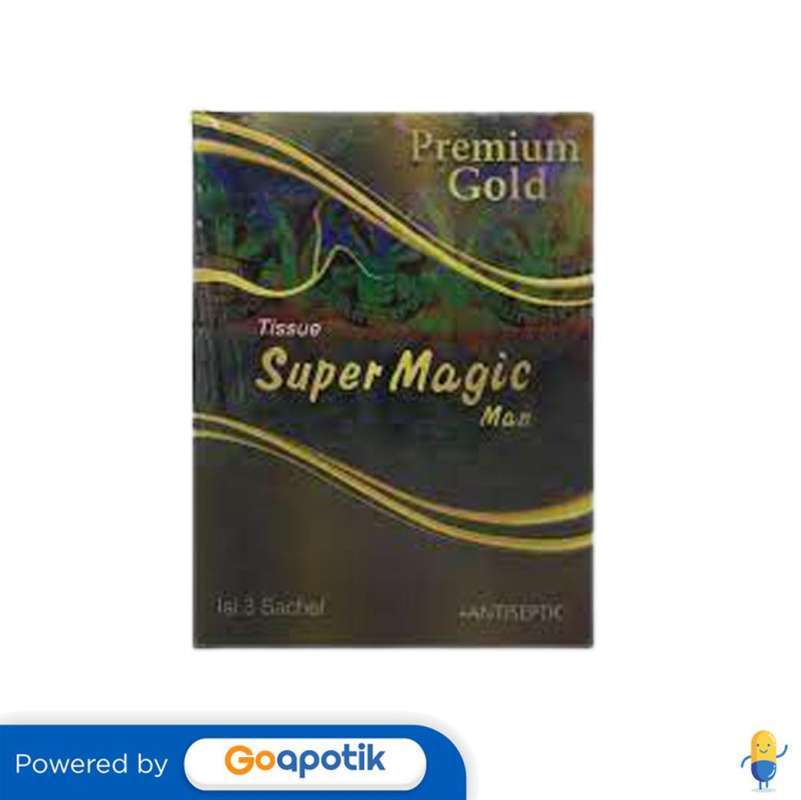 Jual SUPER MAGIC MAN TISSUE PREMIUM GOLD BOX 3 PIECES di Seller Apotek Prima Bogor - Babakan ...