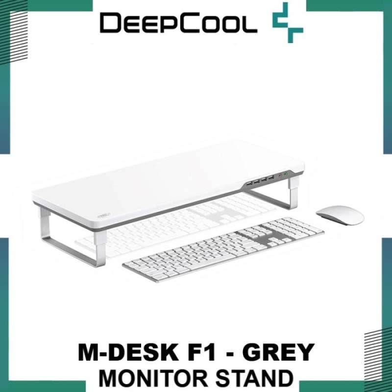 Promo DEEPCOOL M-DESK F1 Monitor Stand Desktop Monitors USB HUB 2.0 ...
