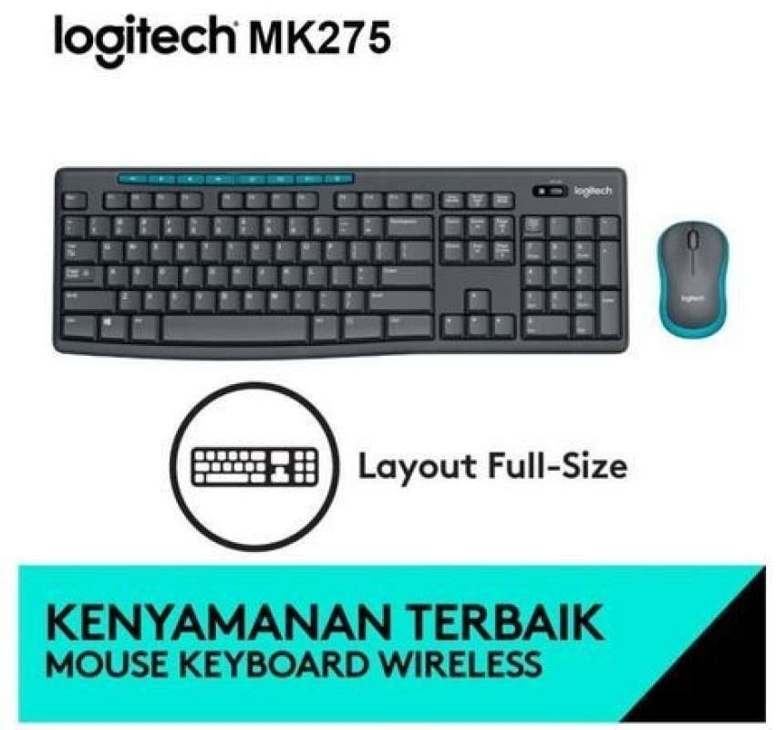 Promo Logitech MK275 Wireless Keyboard Mouse Original Diskon 23% di Seller GUGIYU STORE - Medan ...