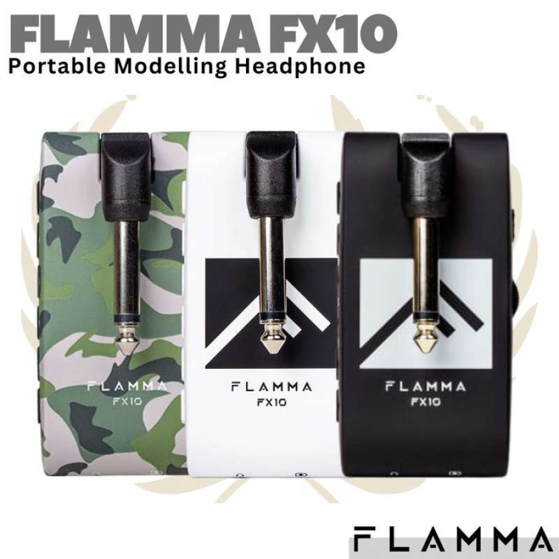 Jual FLAMMA FX10 Portable Effect Guitar Headphone Amplifier | Efek ...