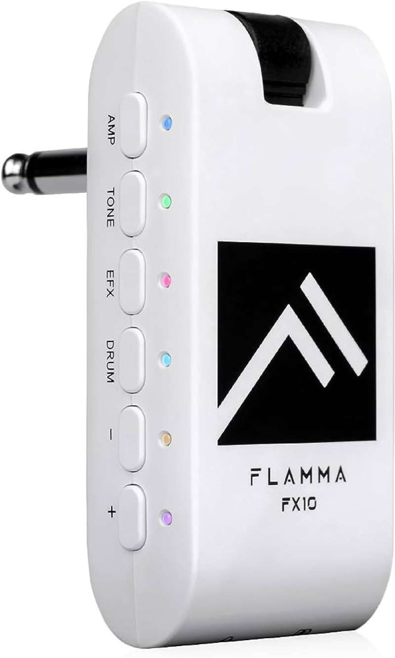 Jual FLAMMA FX10 Portable Effect Guitar Headphone Amplifier | Efek ...