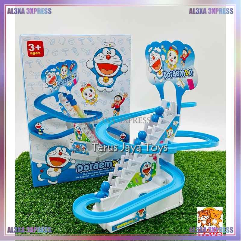 Promo Mainan Anak Pinguin tangga - Kereta Tangga Elektrik - Tangga ...