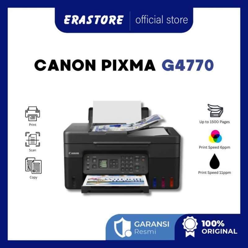 Promo Printer Canon PIXMA G4770 InkTank Multifunction Original Diskon ...