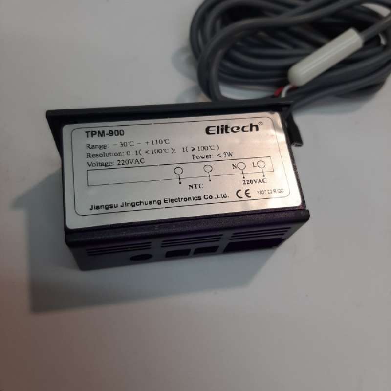 Promo Elitech Tpm-900 Digital Thermometer Alat Ukur Temperature Panel Termurah Diskon 24% Di ...