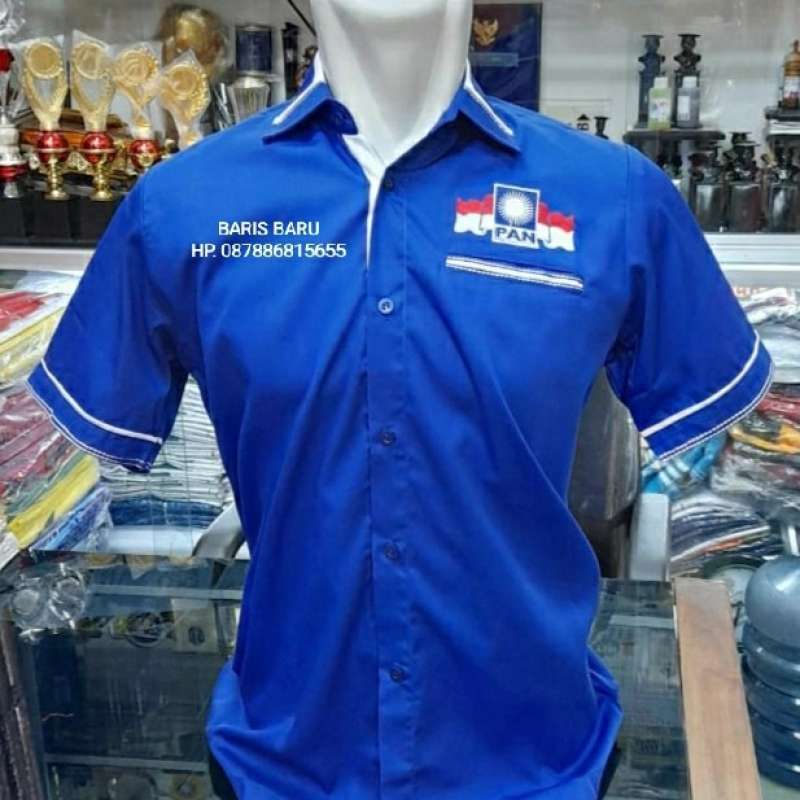 Jual Kemeja Seragam Partai Amanat Nasional ( Pan) Baru Di Seller Silia ...