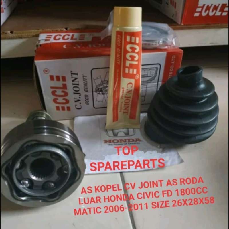 Promo Cv Joint As Roda As Kopel Luar Honda Civic Fd Matik 1800cc Matic ...