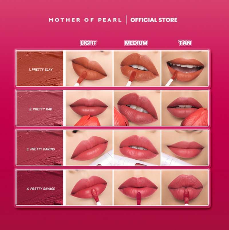 Promo Mother Of Pearl My Lips But Prettier Silk Tint Diskon 5% Di ...