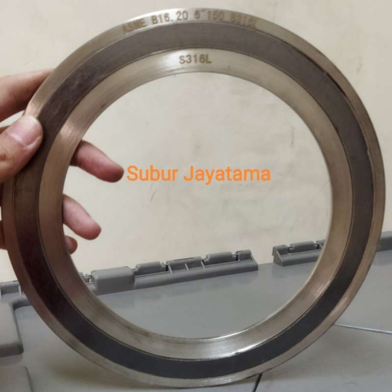 Promo Spiral Wound Gasket/swg Ansi 150 Lb Stainless 316 6 Inchi Dn 150 ...