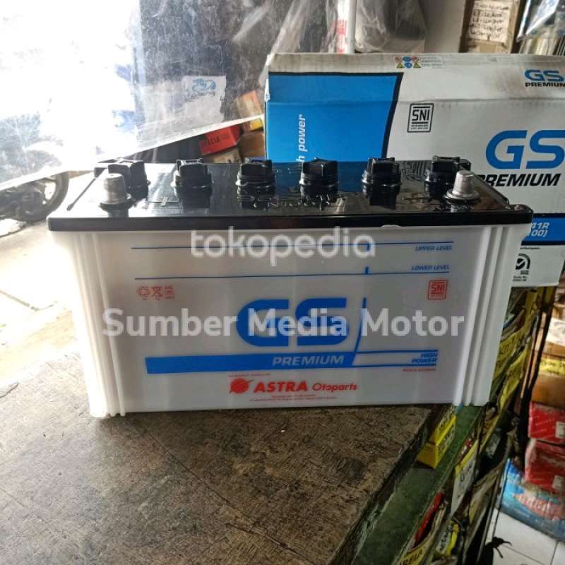 Promo Aki Accu Basah Mobil GS Premium Astra N100 95E41R 12V-100AH ...