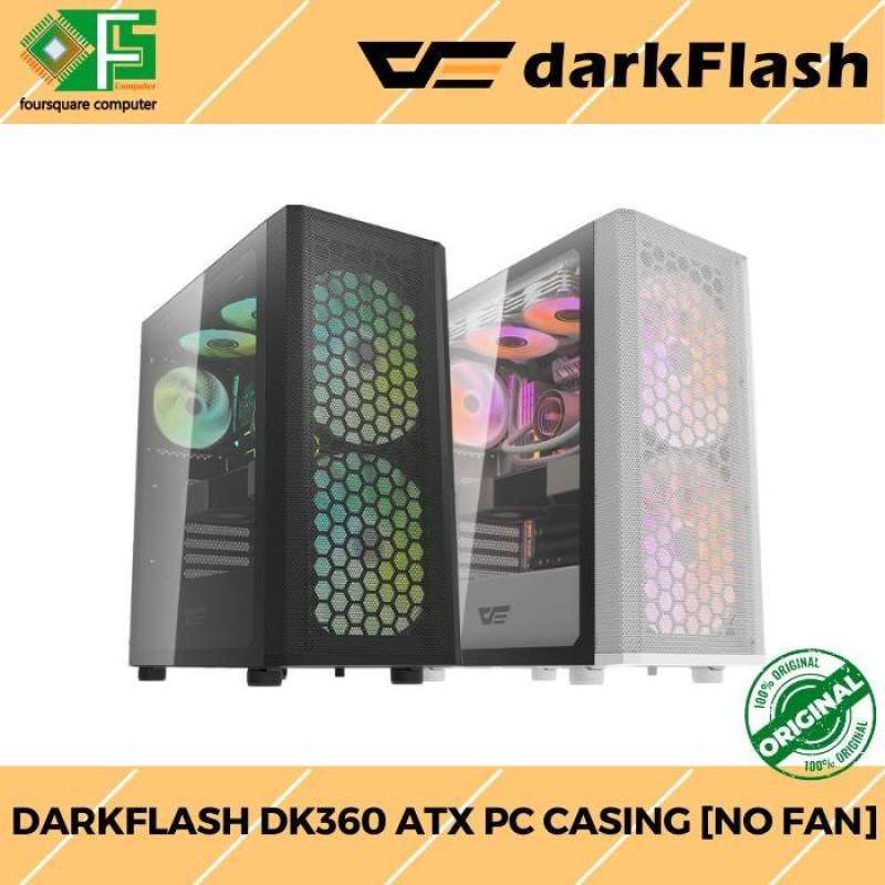 Jual Pc Casing Darkflash Dk 360 Atx | Casing Computer Atx Di Seller Foursquare Computer ...