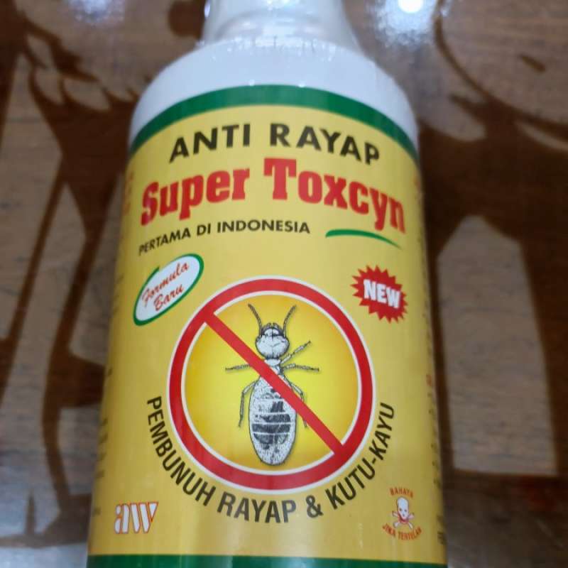 Promo Anti Rayap Super Toxcyn Cairan Bahan Pengawet Kayu Pembunuh Rayap ...