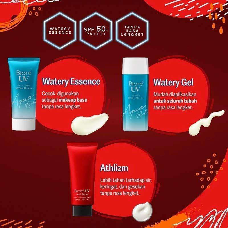 Jual Whs - Surabaya - Biore Uv Athlizm Skin Protection Essence Sport Sunscreen Spf 50 Pa ...