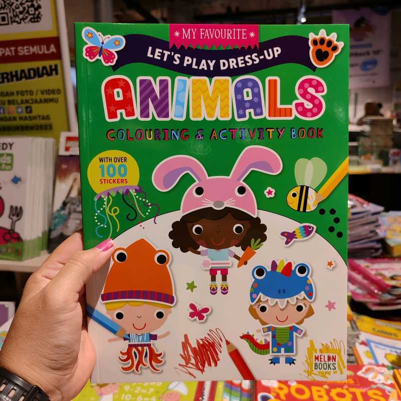 Jual BIG BAD WOLF BOOKS LET'S PLAY DRESS-UP COLOURING & ACTIVITY BOOK ...