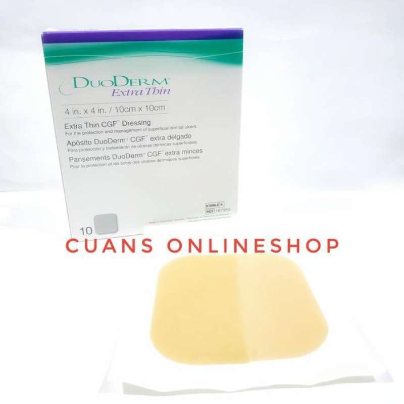 Promo Duoderm Extra Thin 10 X 10 Cm Convatec Diskon 1% Di Seller Cuans ...