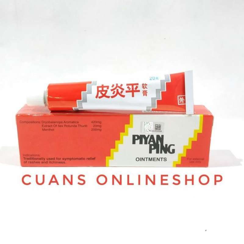 Jual Salep 999 Pi Yan Ping / PiYan Ping Ointments 20 Gram New Packaging ...