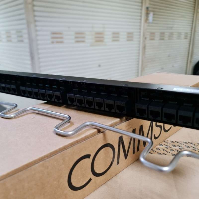 Promo Sale Patch Panel 24 Port Cat.6 Barrel Amp Commscope Terbaik ...