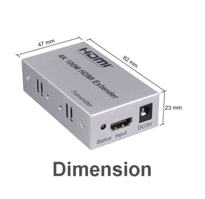 Jual Hdmi Extender 100m 4k Over Lan Cat5e Cat6 Di Seller Sms Computer ...