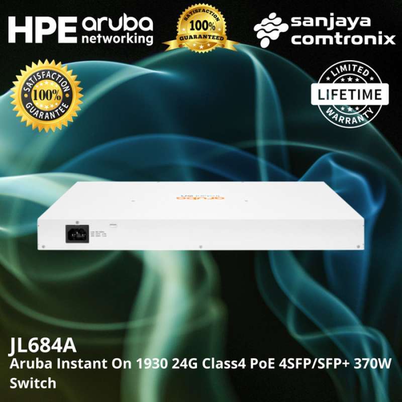 Promo Sale Hpe Jl684A Aruba Instant On 1930 24G Class4 Poe 4Sfp/Sfp+ ...