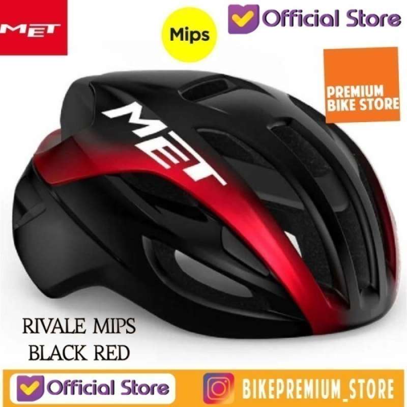 Jual Helm Sepeda Roadbike Mtb Helmetmet Rivale Mips White Baru Di