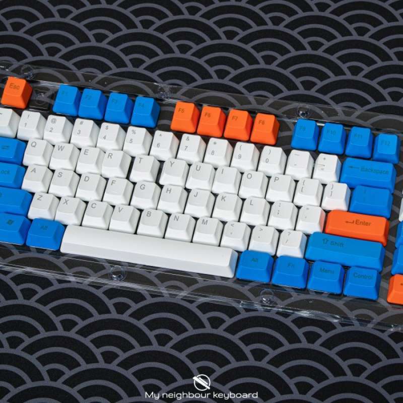 Jual Carbon Color Pbt Dye Sub Keycaps / Keycap Set Di Seller Quelma ...