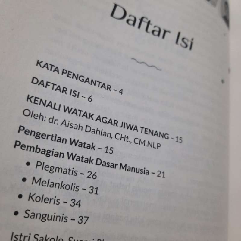 Jual Buku Kenali Watak Agar Jiwa Tenang Dr. Aisyah Dahlan Di Seller ... Jual Buku Kenali Watak Agar Jiwa Tenang Dr. Aisyah Dahlan Di Seller ...