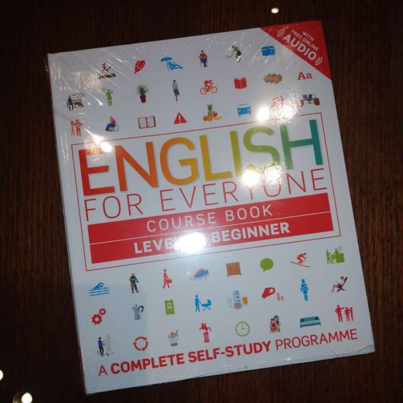 Promo English For Everyone Course Book Level 1 Beginner Diskon 27% Di ...