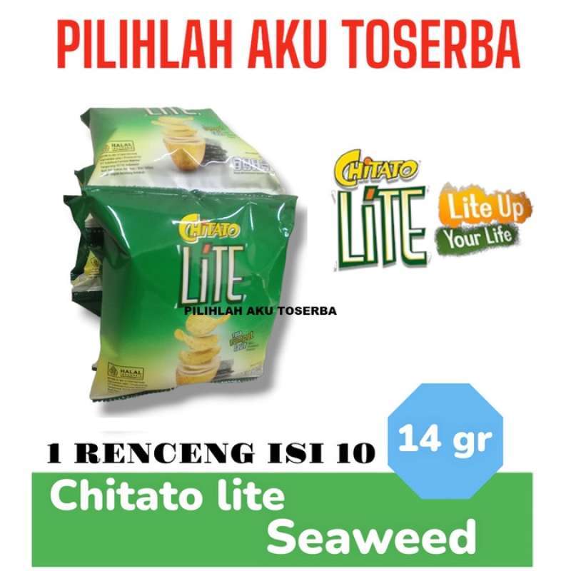 Promo Chitato Lite Seaweed / Rumput Laut Renceng - ( Harga 1 Dus ...