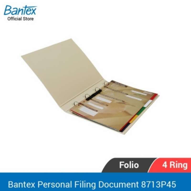 Jual Personal Filing Document Binder Bantex/ simpat sertifikat akta di Seller Edumart Super ...