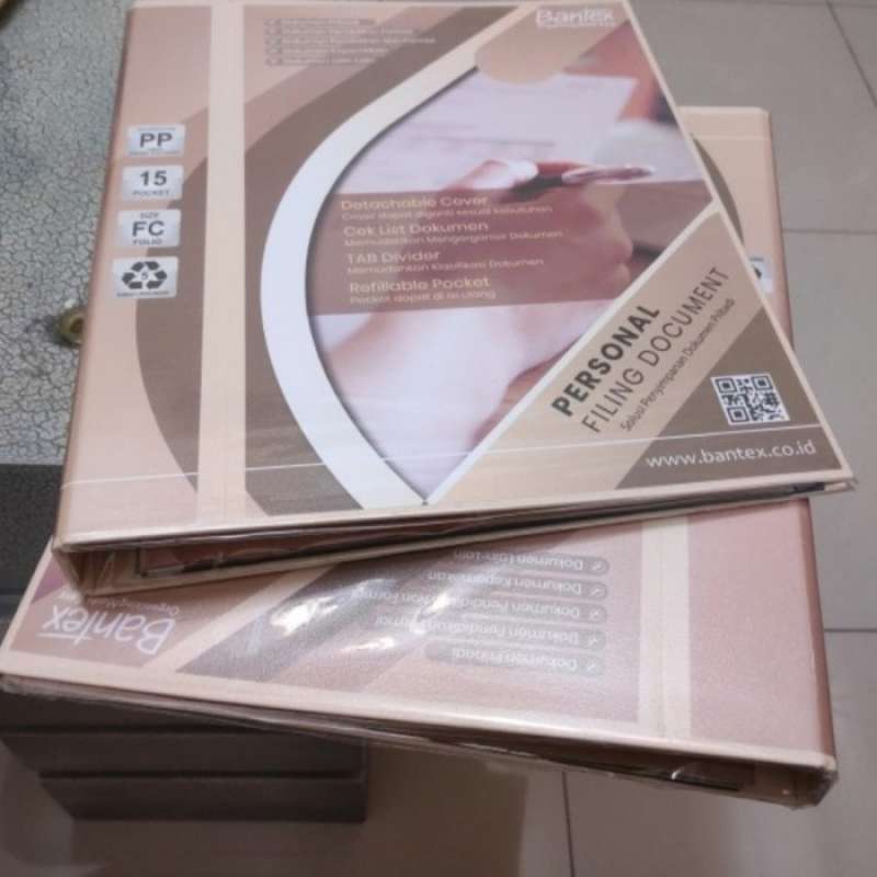 Jual Personal Filing Document Binder Bantex/ simpat sertifikat akta di Seller Edumart Super ...