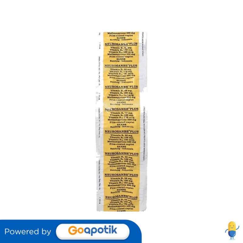 Jual Neurosanbe Plus Strip 10 Kaplet Di Seller Apotek Wira Lestari ...