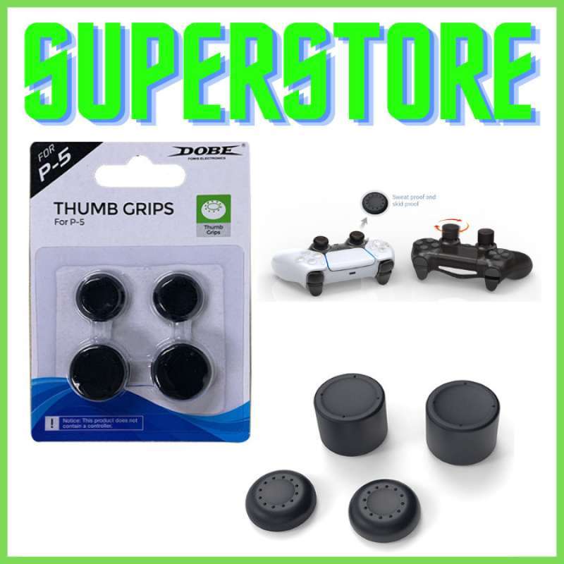 Promo Ps5 Dobe Trigger Kit For Ps5 Dual Sense Thumb Grips - Markmarket Diskon 50% Di Seller ...