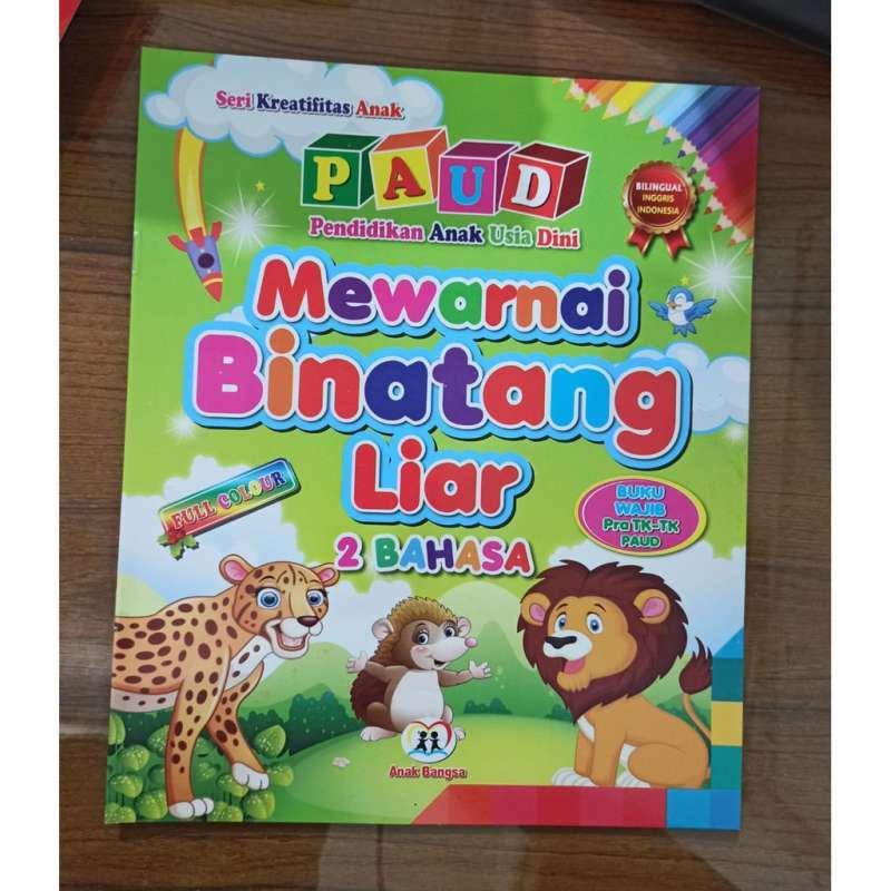 Jual Seri Kreatifitas Anak Paud Pendidikan Anak Usia Dini : Mewarnai 2 ...