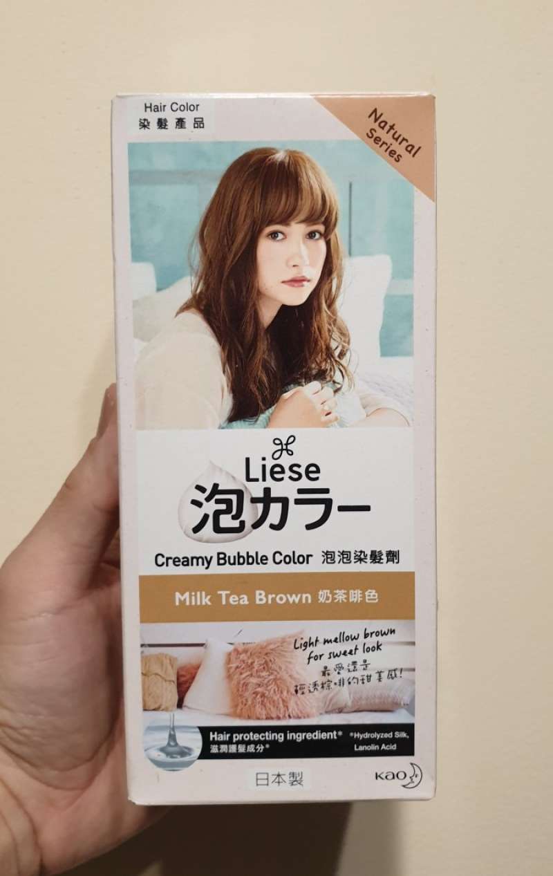 Jual Liese Creamy Bubble Hair Color - Milk Tea Brown Di Seller Premier ...