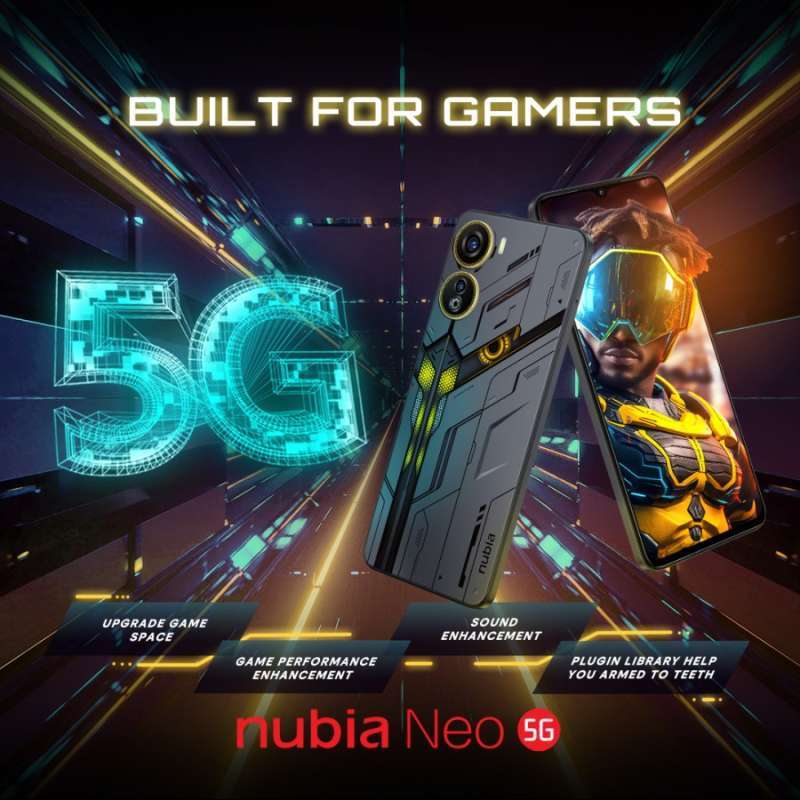 Jual Nubia Neo 5g Smartphone Gaming 8/256 Garansi 18 Bulan - Hitam Di Seller Nubia Authorized ...