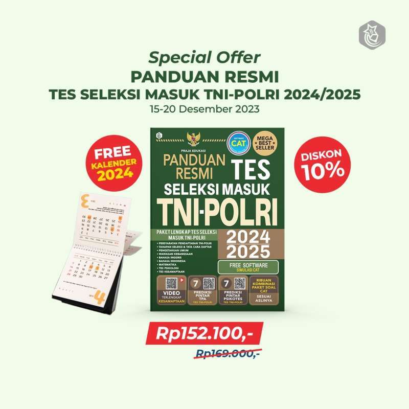 Jual Buku Referensi Panduan Resmi Tes Seleksi Masuk Tni-polri 2024/2025 ... Jual Buku Referensi Panduan Resmi Tes Seleksi Masuk Tni-polri 2024/2025 ...