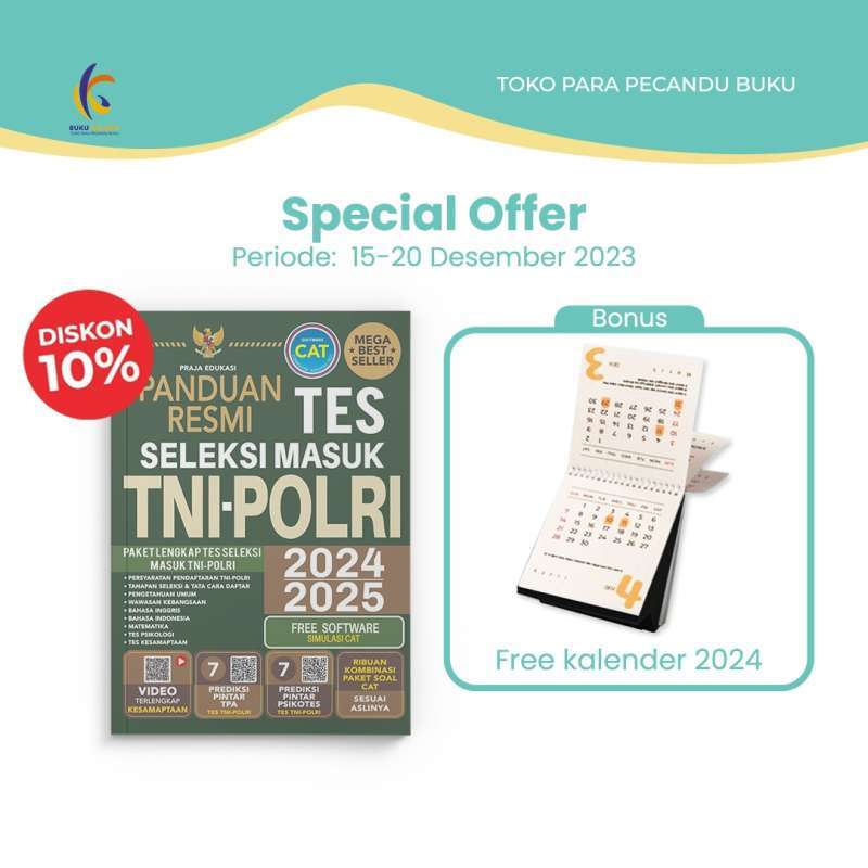Jual Buku Referensi Panduan Resmi Tes Seleksi Masuk Tni-polri 2024/2025 ... Jual Buku Referensi Panduan Resmi Tes Seleksi Masuk Tni-polri 2024/2025 ...