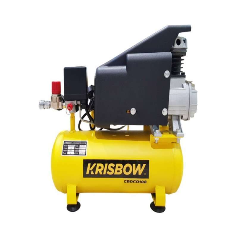 Promo Compressor 1hp 8l 8bar 1ph Direct Driven Krisbow Kw1300467 Diskon ...