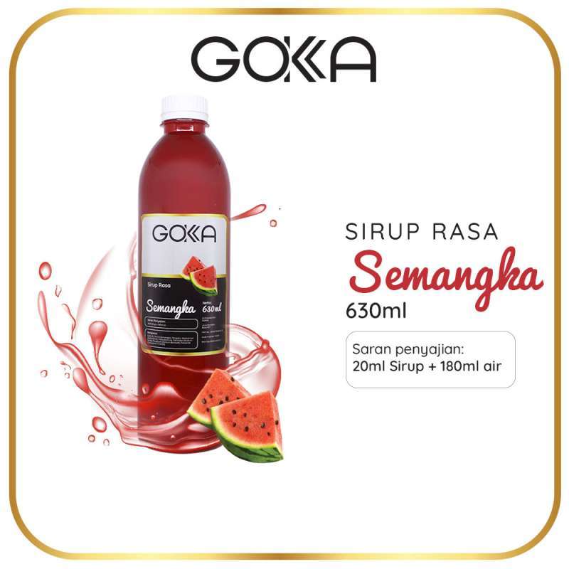 Jual Sirup Minuman / Syrup Aneka Rasa 640ml GOKKA - Blackcurrant di ...